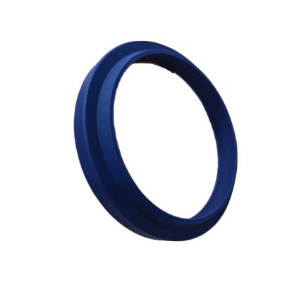 China High Quality 140*155*68.9 mm Blue PU Dust Wiper Seal Hydraulic Cylinder PU Rod Dust-proof Seal Replacing Wiper Ring Seal for sale