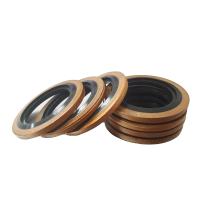 China Gasket NBR Metal Copper Bonded Washer M6/M8/M10/M12/M14/M16 for sale