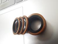 China Gasket NBR Metal Copper Bonded Washer M6/M8/M10/M12/M14/M16 for sale