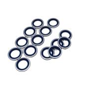 China China Factory Combined Sealing Washer Metal Rubber Compound Bonded Washer Fit Oil Gasket Ring for sale