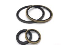 China High Quality STD  Piston Seals PTFE+NBR  Glyd Rings in red/brown colors for sale