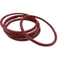 China 5.33 mm  thickness FEP Encapsulated FKM Oring  in Red Color for sale