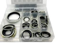 China Manufacturer Selling Rubber Metal ring NBR FKM Bonded Oil Seal for sale