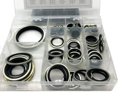 China Manufacturer Selling Rubber Metal ring NBR FKM Bonded Oil Seal for sale