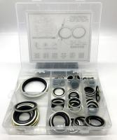 China Manufacturer Selling Rubber Metal ring NBR FKM Bonded Oil Seal for sale