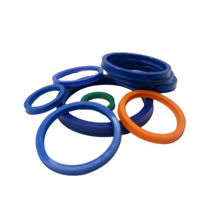 China High Quality Hydraulic Cylinder UNS Piston Rod U-cup Seal Nonstandard Mechanical Seal Pu Seal Custom Blue for sale