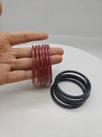 China PTFE PFA FEP Encapsulated O-ring Hollow FPM FKM VMQ Silicone rubber oring inner coated O ring for sale