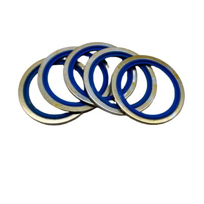 China High Quality Rubber Metal ring NBR FKM factory supply rubber seal Bonded Oil Seal for sale