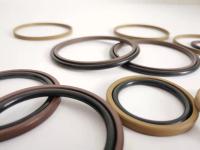China Piston Shaft Rotary Hydraulic Cylinder PTFE+Cu+FKM Glyd Ring Seals for sale