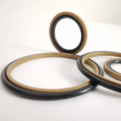China Hydraulic Cylinder Piston Rod Seal SPGO Selo Fiscal NBR PTFE FKM PU POM PA Piston Rod Seals SPGW for sale