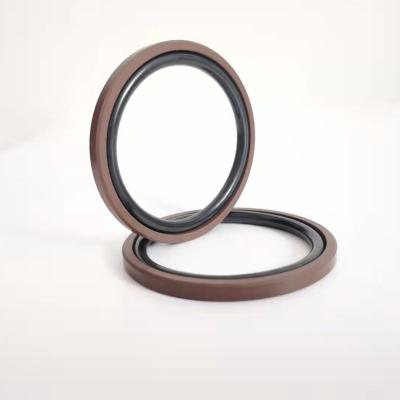 China Hydraulic Piston Seal PTFE+Bronze GSF glyd-rings for sale