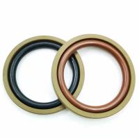 China Hydraulic PTFE Parts Cylinder Piston NBR PTFE Bronze BSF Rubber Ring Seal for sale