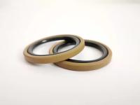China Hydraulic PTFE Parts Cylinder Piston NBR PTFE Bronze BSF Rubber Ring Seal for sale