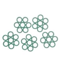 China Good Heat Resistant FKM material Rubber  large giant size rubber o ring FKM O-rings for sale