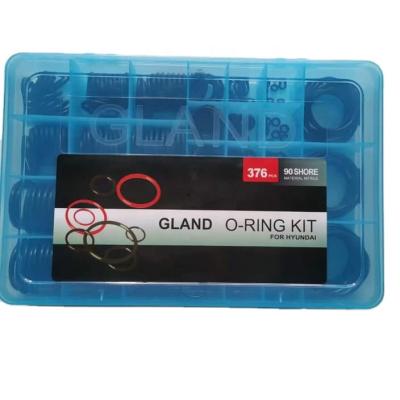 China NBR FKM Manufacturer o rings High Temperaturevraious color O Seal Ring NBR O-rings kit for sale