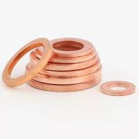 China M3 M4 M5 M6 M8 M10 M12 Flat Copper Brass Aluminum Washer for sale