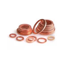 China Wholesale DIN125 DIN433 round copper flat washer m4 m5 m6 10mm m14 large brass flat washers for sale