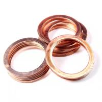China Wholesale DIN125 DIN433 round copper flat washer m4 m5 m6 10mm m14 large brass flat washers for sale