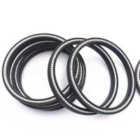 China Chinese manufacturer variseal PTFE Glass/Pure PTFE spring energized seal double lip seal for sale