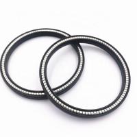 China Chinese manufacturer variseal PTFE Glass/Pure PTFE spring energized seal double lip seal for sale