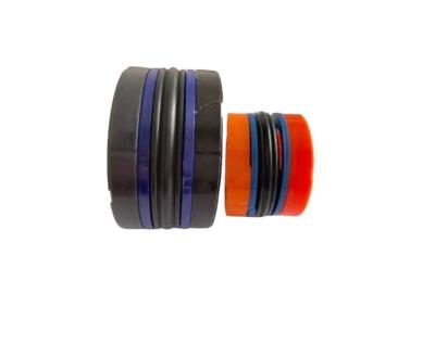 China China Factory 5 Elements Compact KDAS/DAS/TPM Double Acting Hydraulic Cylinder PU+POM+NBR for sale