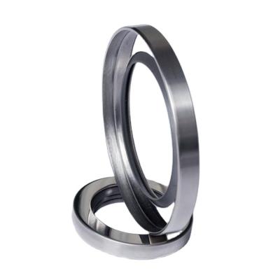 China Single lip oil seal rotary screw air compressor stainless steel PTFE seal for sale
