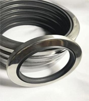 China High quality Single lip Double lips Air Compressor Shaft PTFE Stainless steel Oil Seal for sale