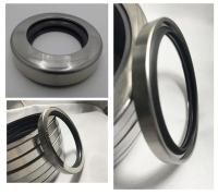 China High quality Single lip Double lips Air Compressor Shaft PTFE Stainless steel Oil Seal for sale