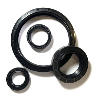 China Mechanical engine spare part rubber nbr fkm tc dc rubber cover front shock absorber oil seal for sale