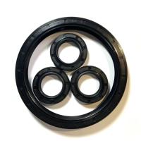 China Mechanical engine spare part rubber nbr fkm tc dc rubber cover front shock absorber oil seal for sale