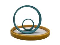 China Wear Ring Carbon Piston Rings PTFE Bronze Filled Ring Seals Of Any Size for sale
