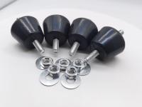 China Rubber Vibration Air Conditioner Cushion Isolator Bracket Base Damping Cushion for sale