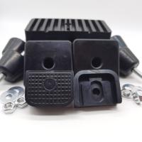 China Rubber Vibration Air Conditioner Cushion Mounting Bracket Shock Absorbing Pads for sale