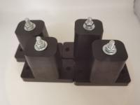 China Rubber Vibration Isolator Cheap Air Conditioner Bracket Base Damping for sale