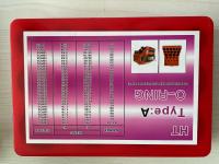 China Manufacturer   Selling Rubber High Temperature Resistant  O Ring Seal box O Seal Ring NBR O-rings kit for sale
