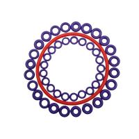 China Standard/Nonstandard Rubber Oil Seal Silicone O Seal Ring NBR FFKM FKM EPDM O-rings for sale