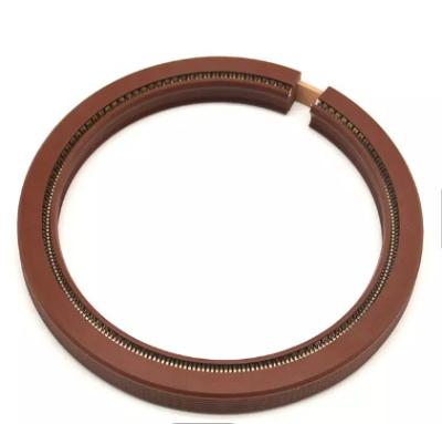 China High temp resistant rubber FKM split oil seal TC type double lip oil seal parts for sale