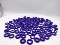 China Small Black purple  Rubber NBR FFKM FKM EPDM  SILICON O-Ring purple Colored NBR Oring O Ring for sale