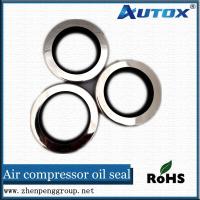 China Stainless Steel Rotary Oil Seal Air Compressor Shaft Seal PTFE Lip Seals for sale