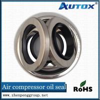 China Stainless Steel Rotary Oil Seal Air Compressor Shaft Seal PTFE Lip Seals for sale