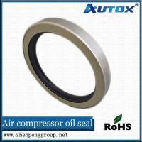 China Stainless Steel Rotary Oil Seal Air Compressor Shaft Seal PTFE Lip Seals for sale