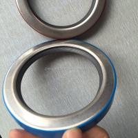 China Double lips Air Compressor Shaft PTFE Stainless steel Oil Seal for sale