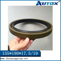 China 155-190-17.5/19 Wheel excavator cassette oil seal/ hub seal manufacturer for sale