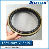 China 155-190-17.5/19 Wheel excavator cassette oil seal/ hub seal manufacturer for sale