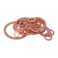 China Copper Washer Metal Crush Gasket Sealing Gasket Oil Resistance for sale