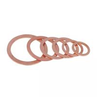 China Copper Washer Metal Crush Gasket Sealing Gasket Oil Resistance for sale
