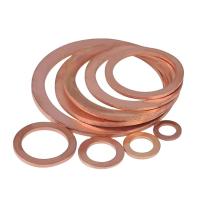 China Copper Washer Metal Crush Gasket Sealing Gasket Oil Resistance for sale