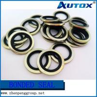 China Dowty seals Bonded Washer NBR/Steel usit ring bonded seal Rubber product seal for sale
