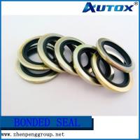 China Dowty seals Bonded Washer NBR/Steel usit ring bonded seal Rubber product seal for sale