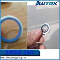 China Dowty seals Bonded Washer NBR/Steel usit ring bonded seal Rubber product seal for sale